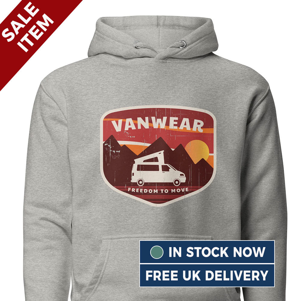 [MEDIUM] Vanwear VW Pop Top T5 / T6 Campervan Hoodie - (FREE Next Day ...